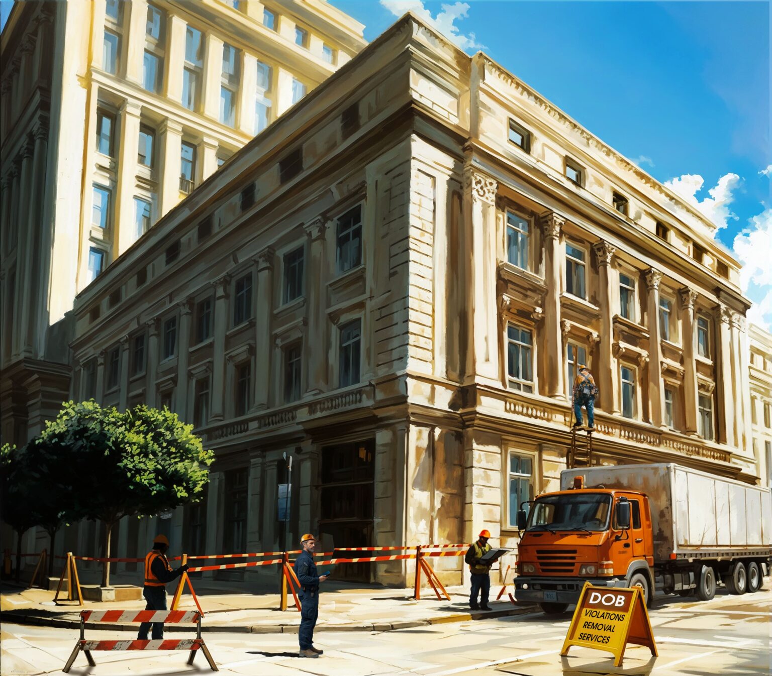 NYC Building Violations & Sidewalk Violation Removal | Permits In No Time